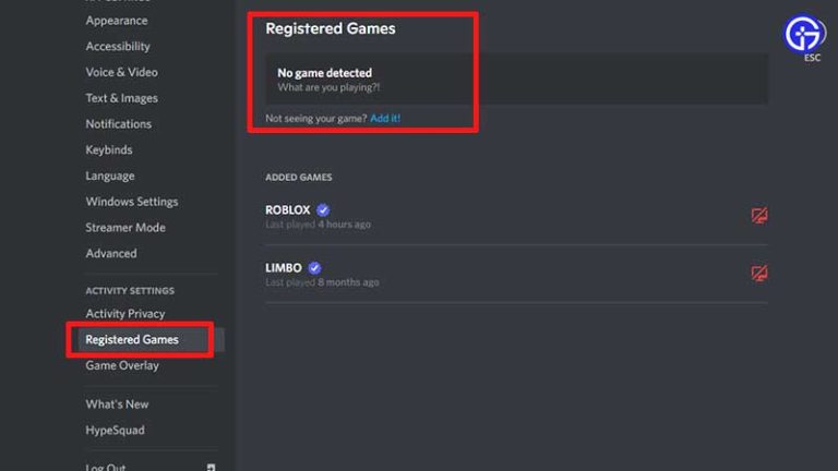 Discord Game Activity Not Showing Fix - Gamer Tweak