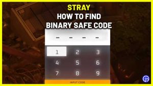 Stray Binary Safe Code: How To Open (Mysterious Password)