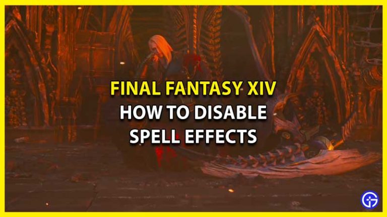 FFXIV: How To Turn Off Spell Effects - Gamer Tweak FFXIV: How To Turn Off Spell Effects - Gamer Tweak