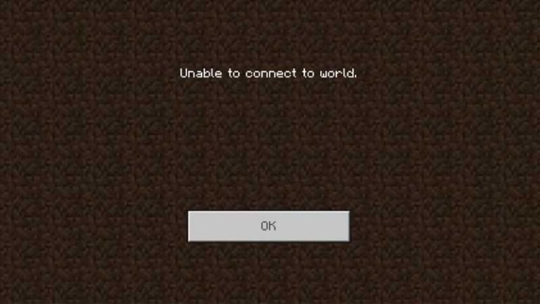 Minecraft Bedrock: Unable To Connect To World Fix - Gamer Tweak