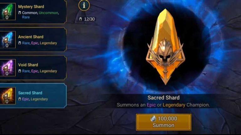 Raid Shadow Legends: How To Get Sacred Shards - Gamer Tweak