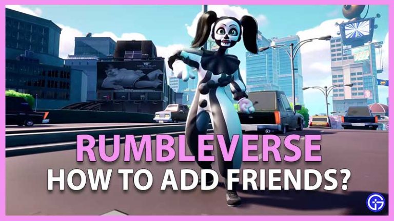 Rumbleverse: How to Add Friends (Crossplay) in Epic Games