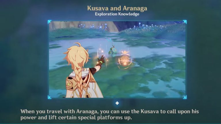 Genshin Impact: Use Kusava to Break the Seal on the Yajna Grass