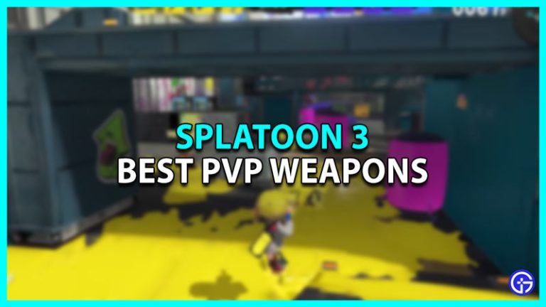 Best PvP Weapons In Splatoon 3 - Gamer Tweak