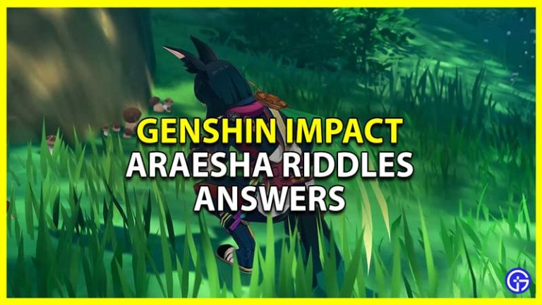 Araesha Delicious Riddles Answers For Genshin Impact