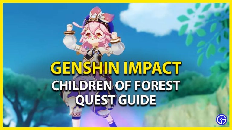 Genshin Impact Children Of Forest Quest: How To Complete