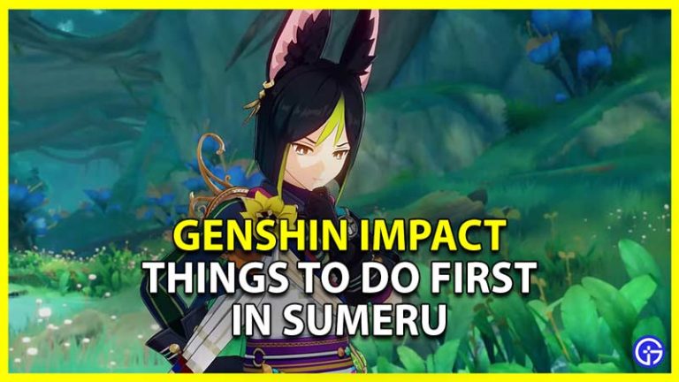 3 Things To Do First When You Get To Sumeru In Genshin Impact
