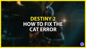 How To Fix The Cat Error In Destiny 2 - Gamer Tweak