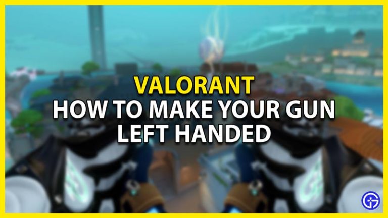 How To Make Your Gun Left Handed In Valorant - Gamer Tweak