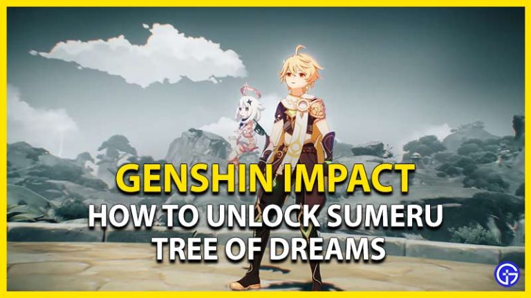 How To Unlock Sumeru Tree Of Dreams In Genshin Impact