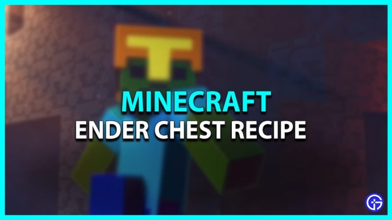 How To Make Ender Chest In Minecraft (Recipe)- Gamer Tweak