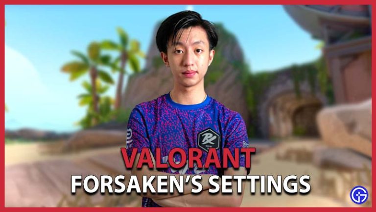 f0rsakeN Valorant Settings: Crosshair, Sensitivity, Controls & More