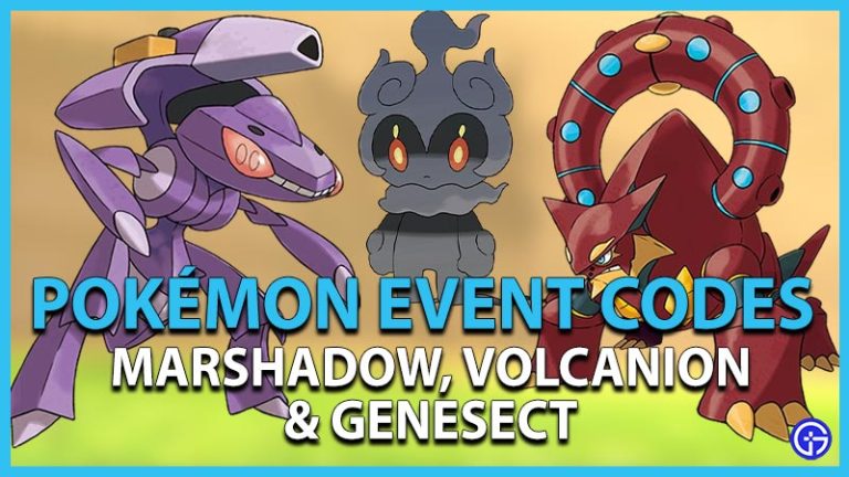 Pokemon: Marshadow, Volcanion & Genesect Codes (2023)