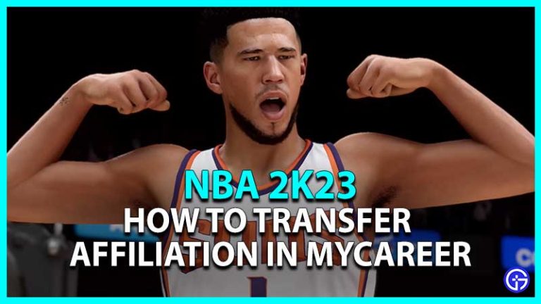 NBA 2K23: How To Transfer Affiliation In MyCareer - Gamer Tweak
