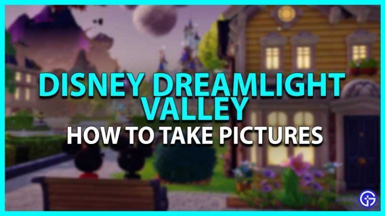 How To Take Pictures In Disney Dreamlight Valley (Controls)