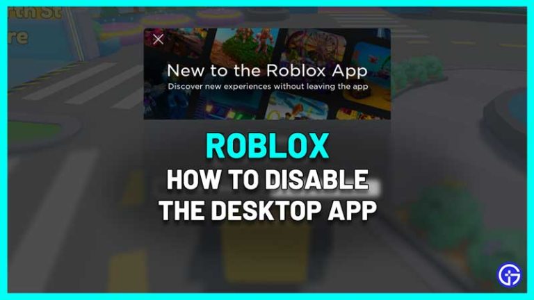 How To Turn Off Roblox Desktop App [2 Ways] - Gamer Tweak