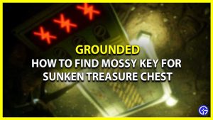 How To Find Mossy key For Sunken Treasure Chest In Grounded