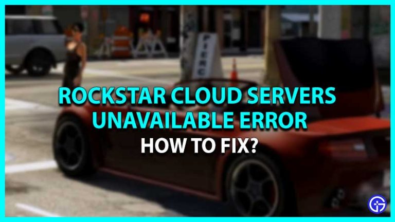 How To Fix Rockstar Cloud Servers Unavailable Error (GTA 5)