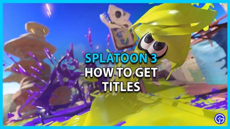 Splatoon 3: How To Get New Titles - Gamer Tweak