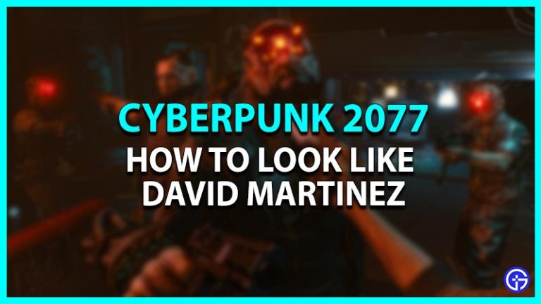 How To Look Like David In Cyberpunk 2077 (Preset, Jacket, Stats)