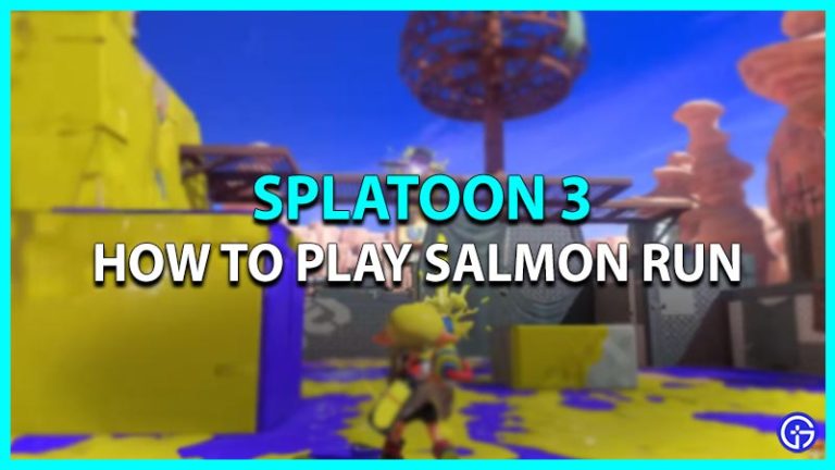 Splatoon 3: How To Play Salmon Run - Gamer Tweak