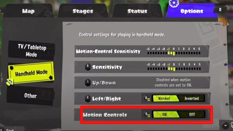Splatoon 3: How To Turn Off Motion Controls - Gamer Tweak