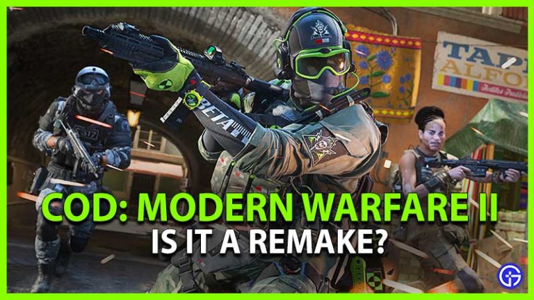Is Call Of Duty Modern Warfare 2 A Remake (2022)?