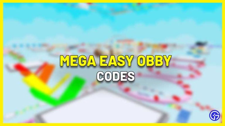 Mega Easy Obby Codes (March 2023) - Gamer Tweak