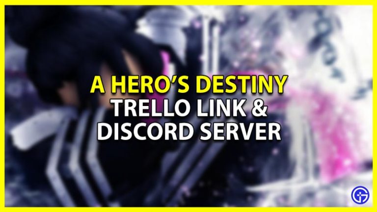 A Hero's Destiny Trello Link & Discord Server? (2023)