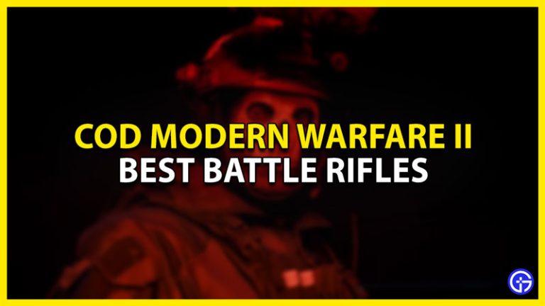 Best Battle Rifles In COD Modern Warfare 2 - Gamer Tweak