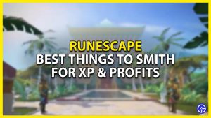Best Things To Smith For Xp Profits In Runescape