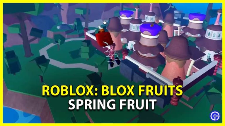 Blox Fruits: What Is The Spring Fruit - Gamer Tweak