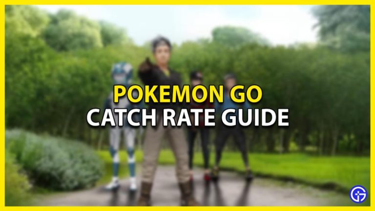 Catch Rate Guide In Pokemon GO - Gamer Tweak