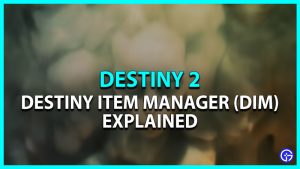 How To Use Destiny Item Manager (DIM) In Destiny 2