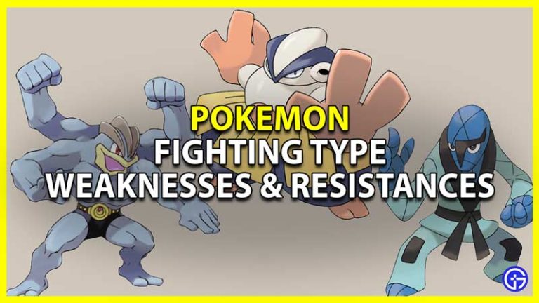 Fighting Type Weaknesses & Resistances In Pokemon