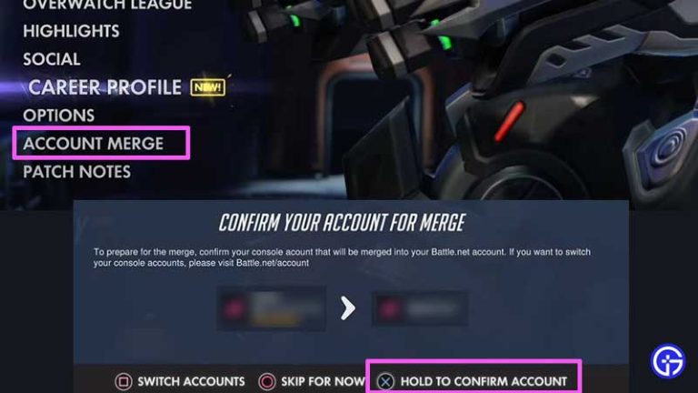 Overwatch 2: How To Merge OW Accounts On Console