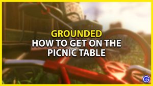 How To Get On The Picnic Table In Grounded - Gamer Tweak