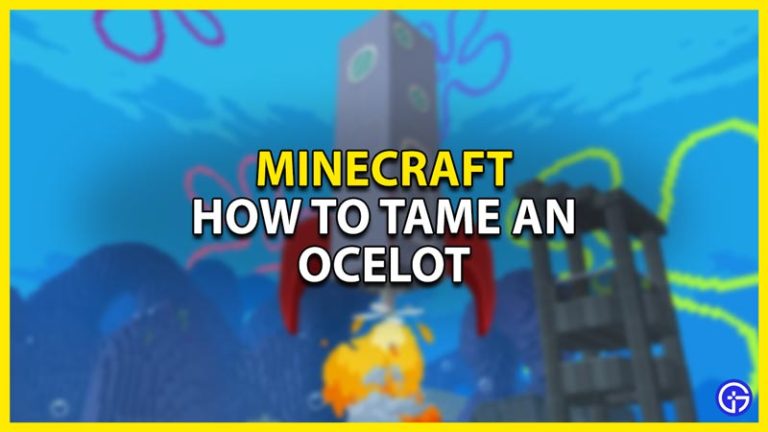 How To Tame An Ocelot In Minecraft 1.19 - Gamer Tweak
