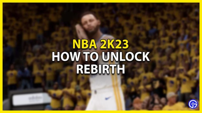 How To Unlock Rebirth In NBA 2K23 - Gamer Tweak