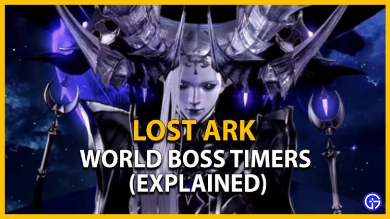 What Is World Boss Timers In Lost Ark (Explained) - Gamer Tweak