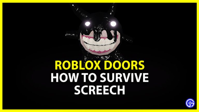 How To Survive Screech In Roblox Doors Gamer Tweak