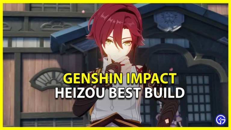 Best Build For Heizou In Genshin Impact - Gamer Tweak
