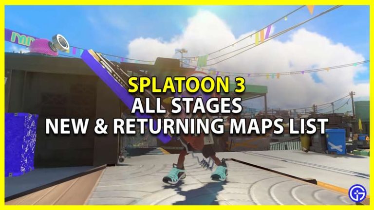 All Returning & New Stages In Splatoon 3 (Maps List)
