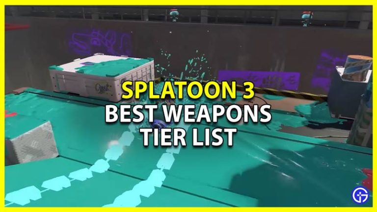 Splatoon 3 Weapon Tier List: Best Weapons Ranked