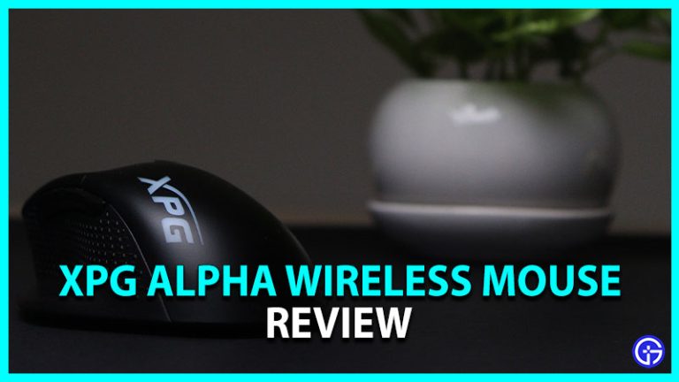 XPG Alpha Wireless Gaming Mouse Review - Gamer Tweak