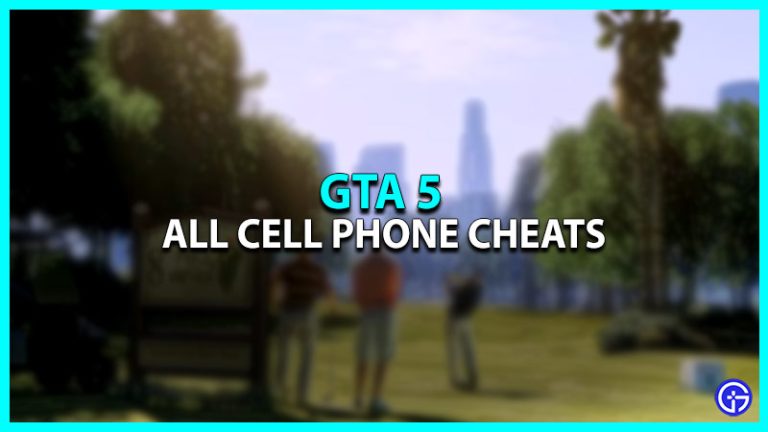 All GTA 5 Cell Phone Cheat Codes - Gamer Tweak