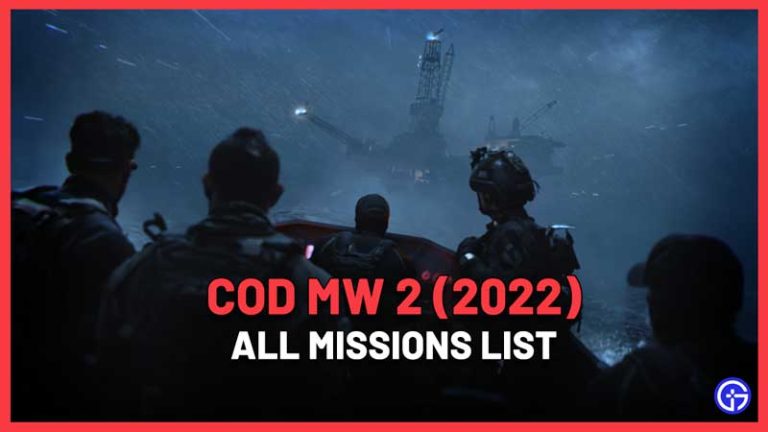 COD MW2 Campaign Missions List, Locations & Rewards (2023)