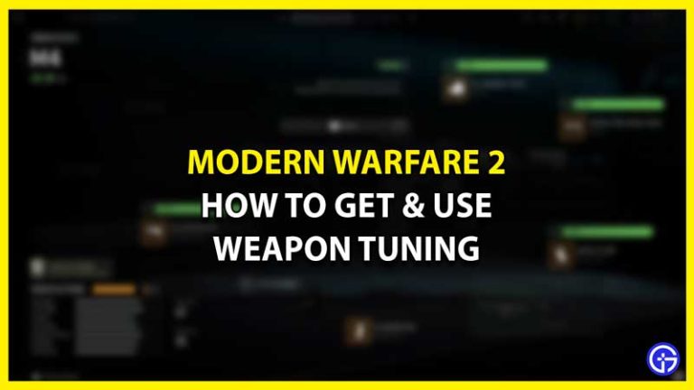 MW2 Weapon Tuning Explained: Unlock & Use To Tune Attachment