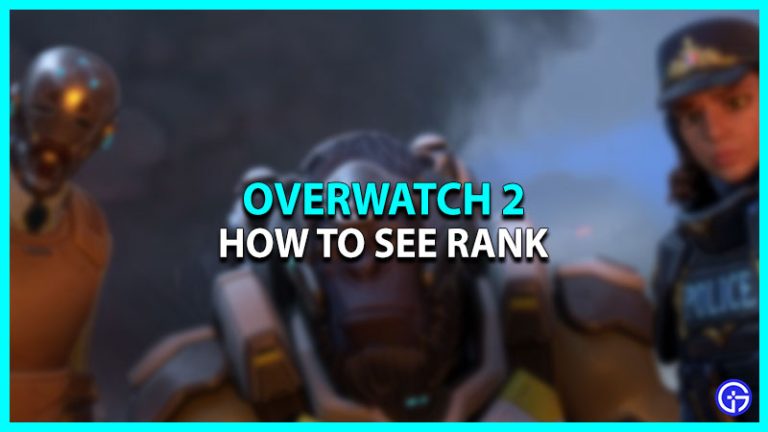 Overwatch 2: How To See & Check Your Competitive Rank