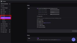 How To Enable Drops On Twitch (Explained)- Gamer Tweak